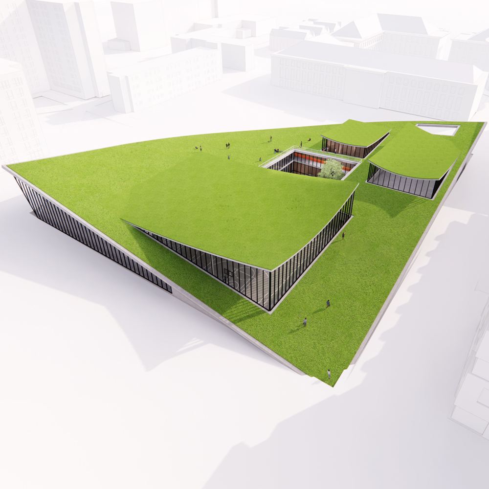 M.ARCH. school gym project – Portfolio